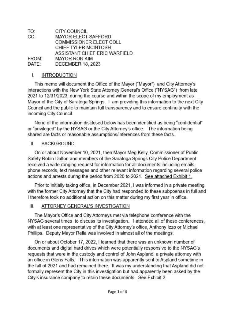 Attorney General Memorandum | PDF | Information | Freedom Of ...