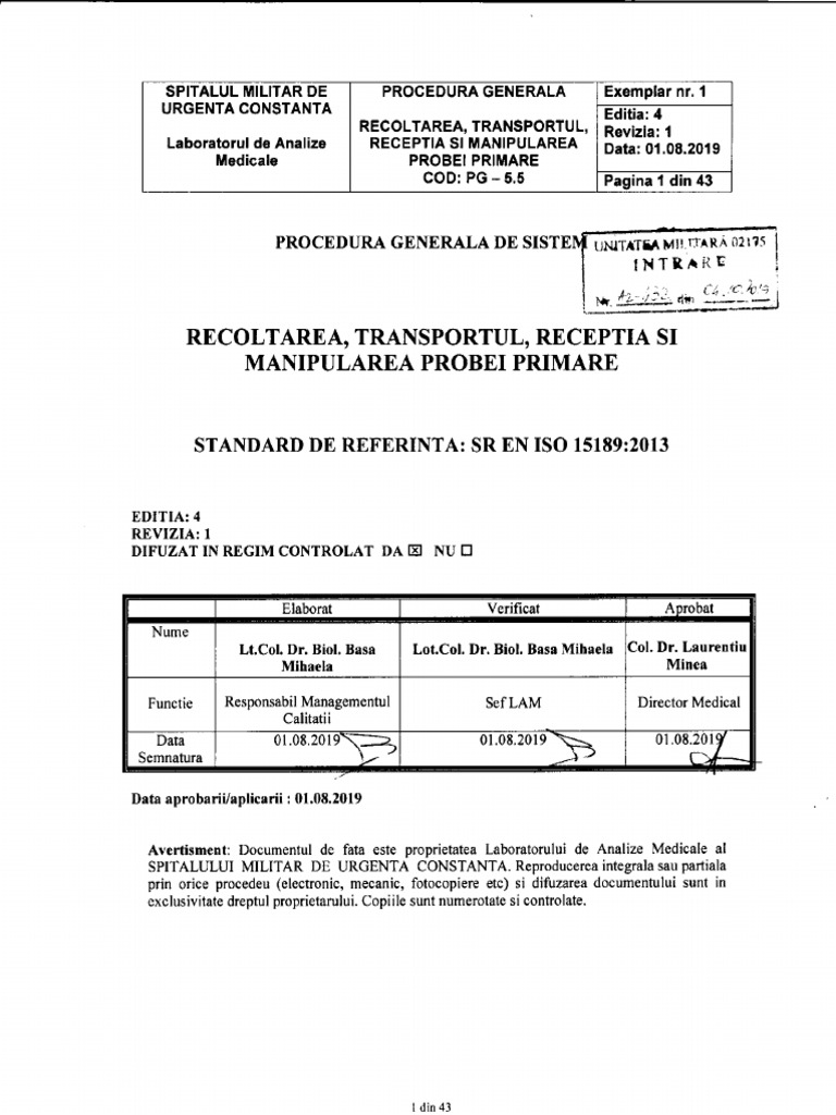 Procedura Laborator | PDF