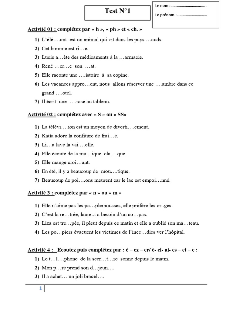Fle Examen | PDF