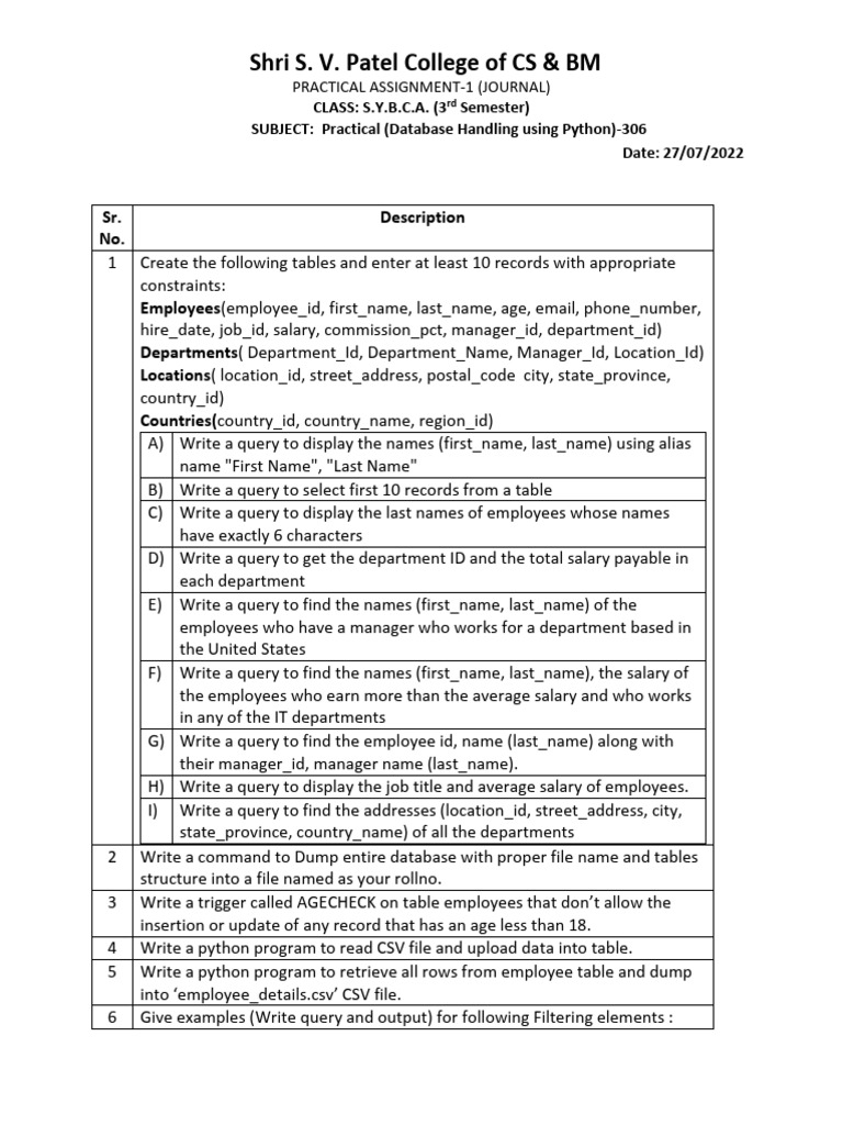 Python_Practical_Assignment1_2022 | PDF