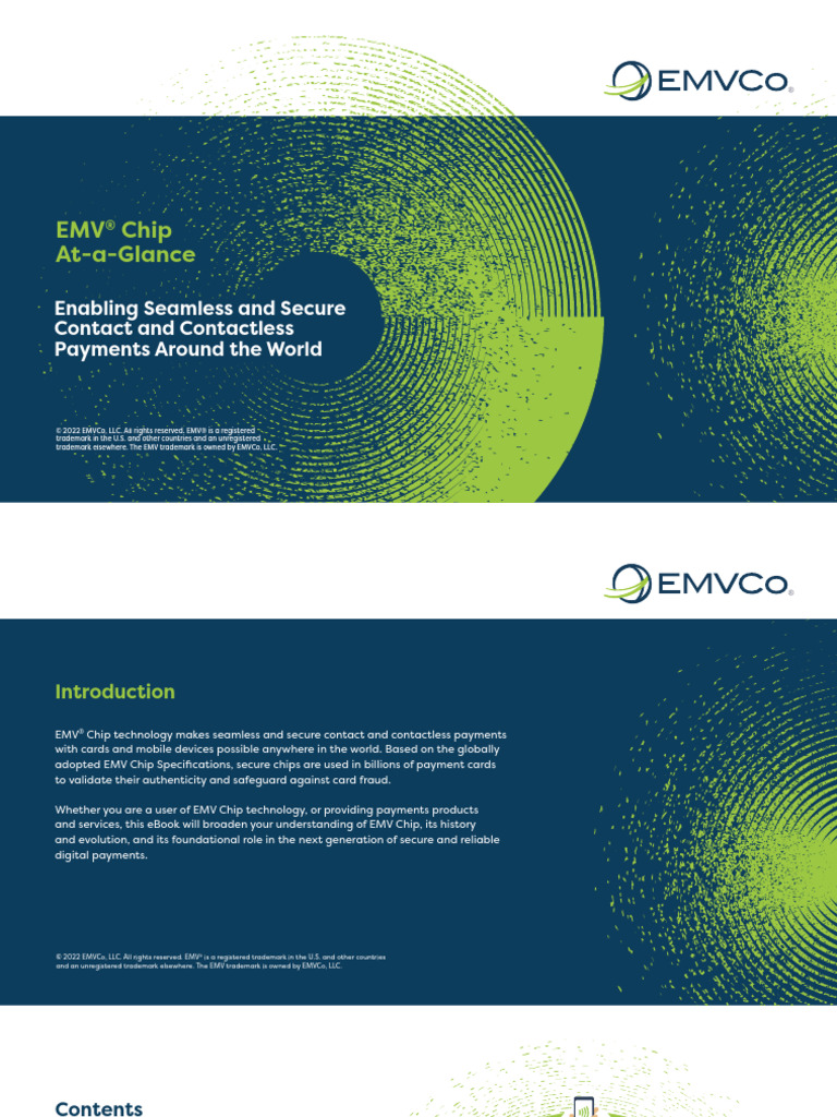 EMV® Chip at A Glance EMVCo Ebook | PDF | Emv | Smart Card
