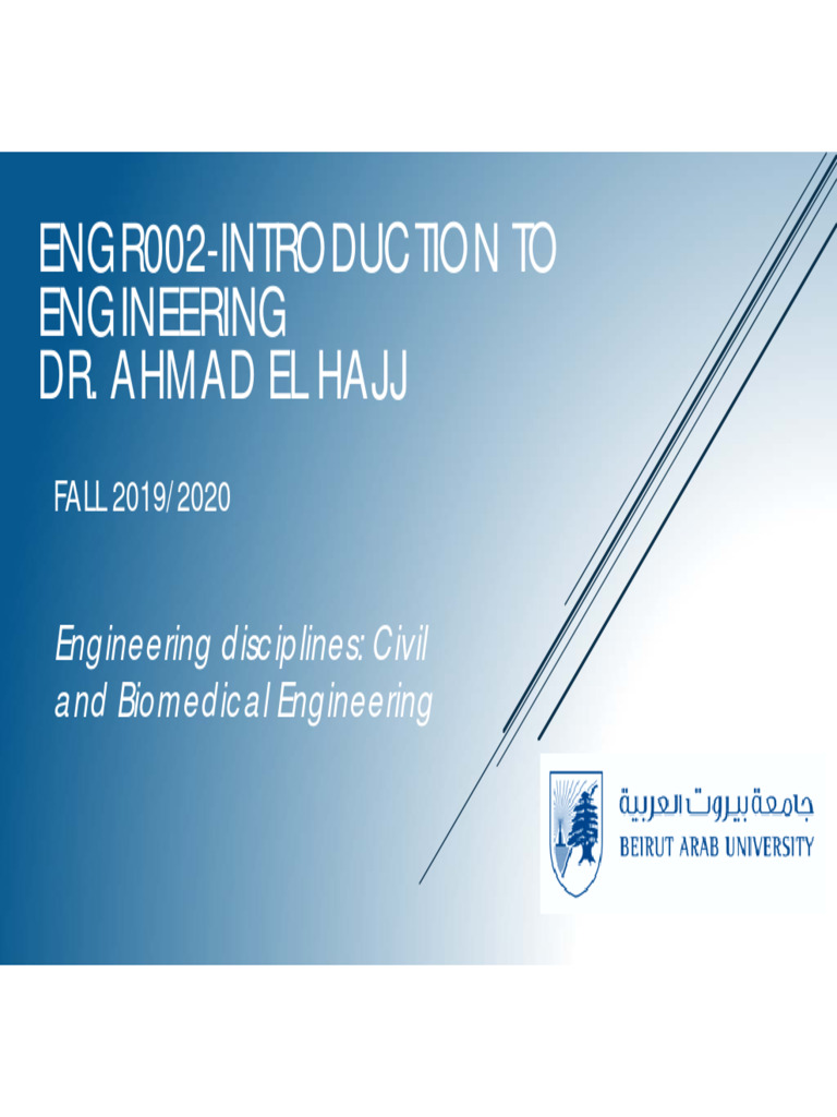 Civil and Biomedical Engineering | PDF | Civil Engineering | Engineering