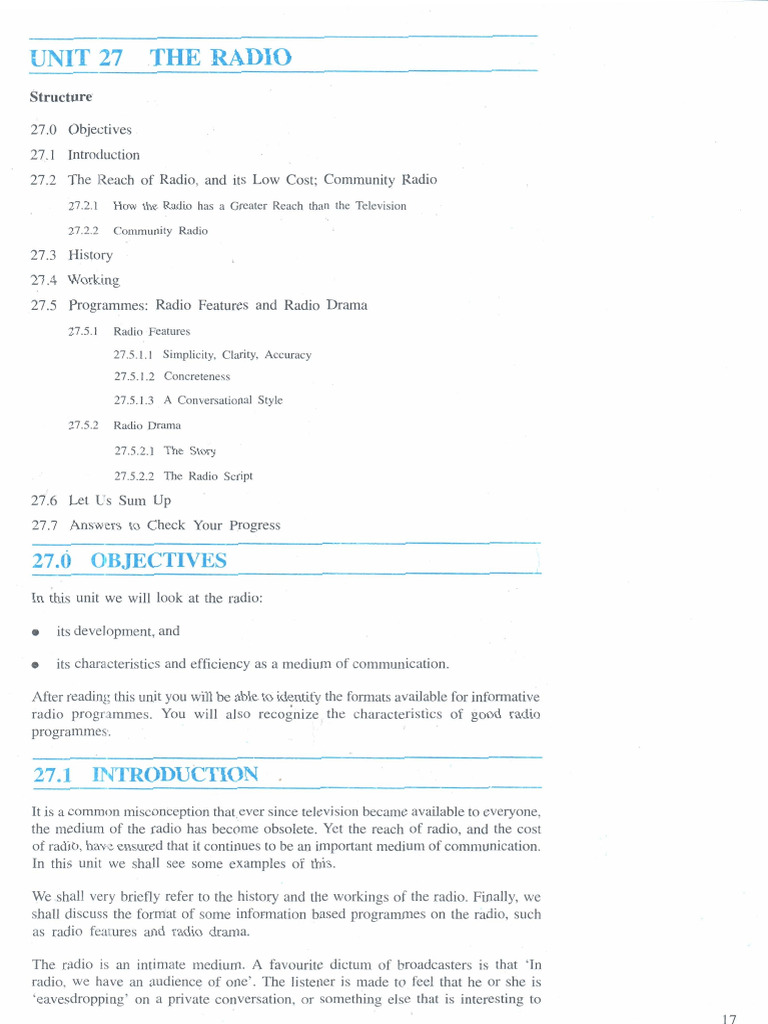 The Radio | PDF | Radio | Radio Broadcasting