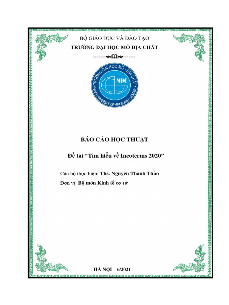 BCHT 2021. TH o | PDF