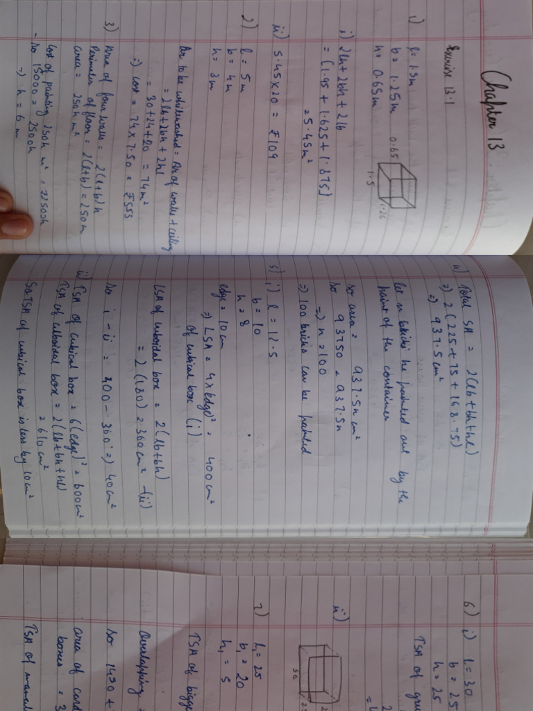 Maths Chapter 13 | PDF