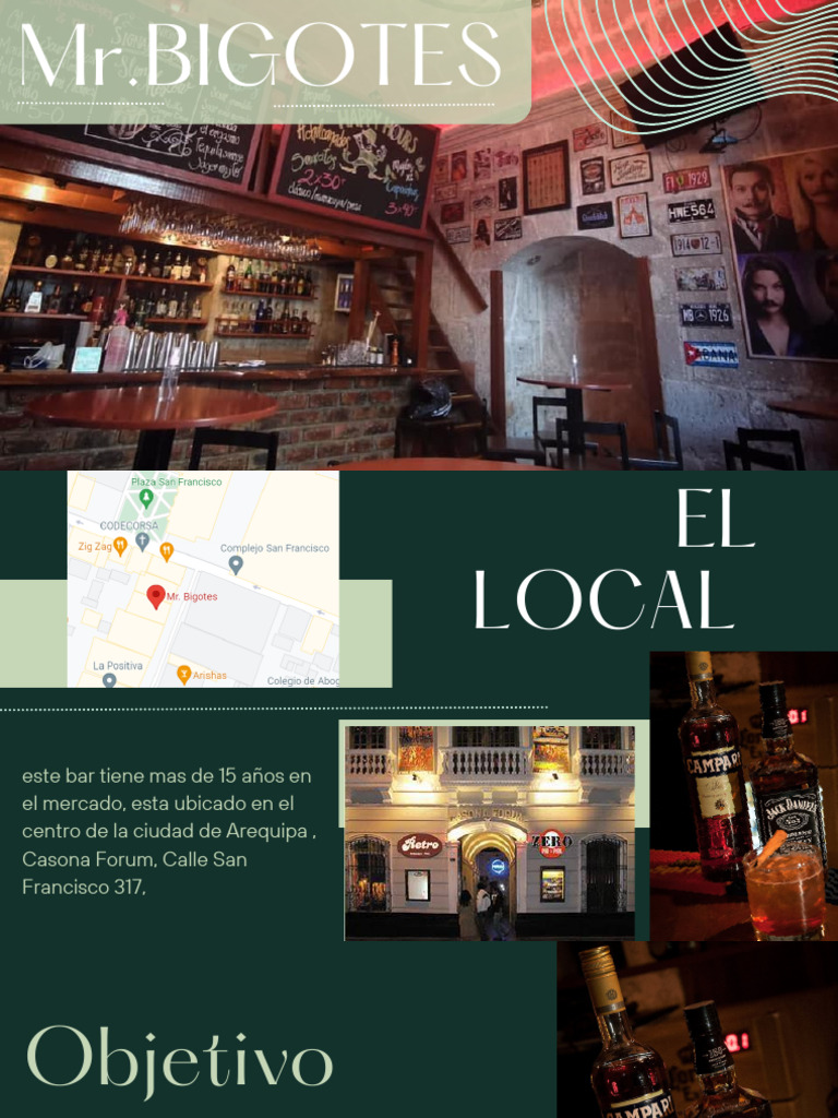 Experiencia en Mr. Bigotes: Bar Ochentero | PDF | Mercados financieros ...