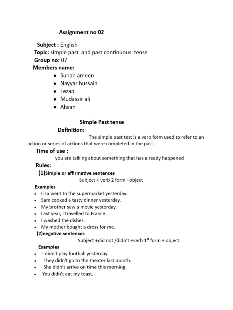 assignment | PDF | Verb | Languages