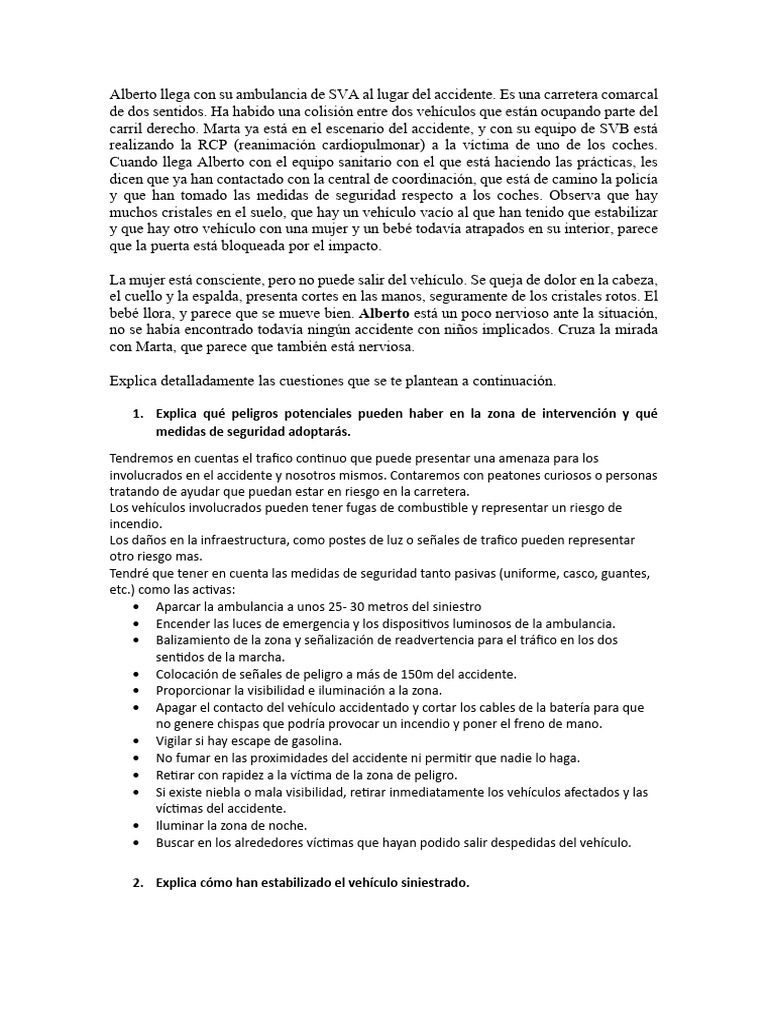 Tarea ETP Tema 3 | PDF | Ambulancia | Vehículos