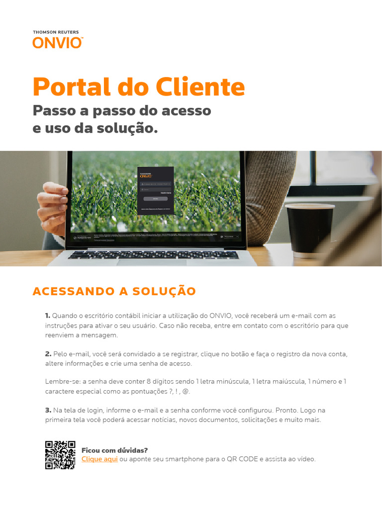 Ebook Como Usar O Portal Do Cliente Pdf Contabilidade Autenticação