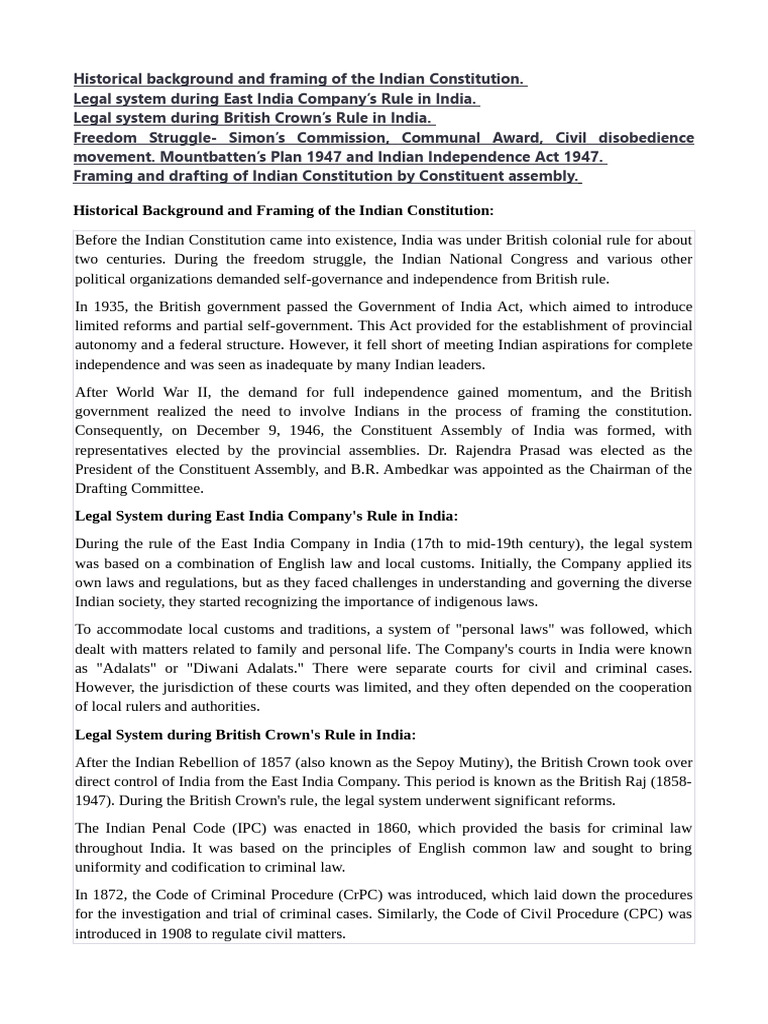 Constitutional Law Notes AI | PDF | Supreme Court Of India | Human Rights