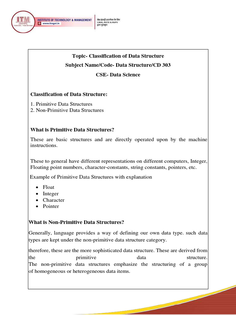 Data Structures for CSE Students | PDF | Queue (Abstract Data Type) | Pointer (Computer Programming)