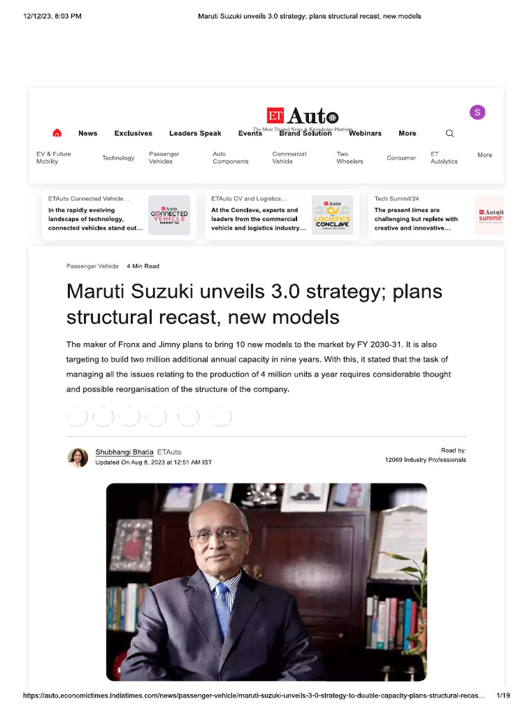 Maruti Suzuki | PDF