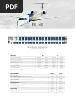 Embraer E190 Specifications and Range | PDF | Aerospace | Jet Aircraft