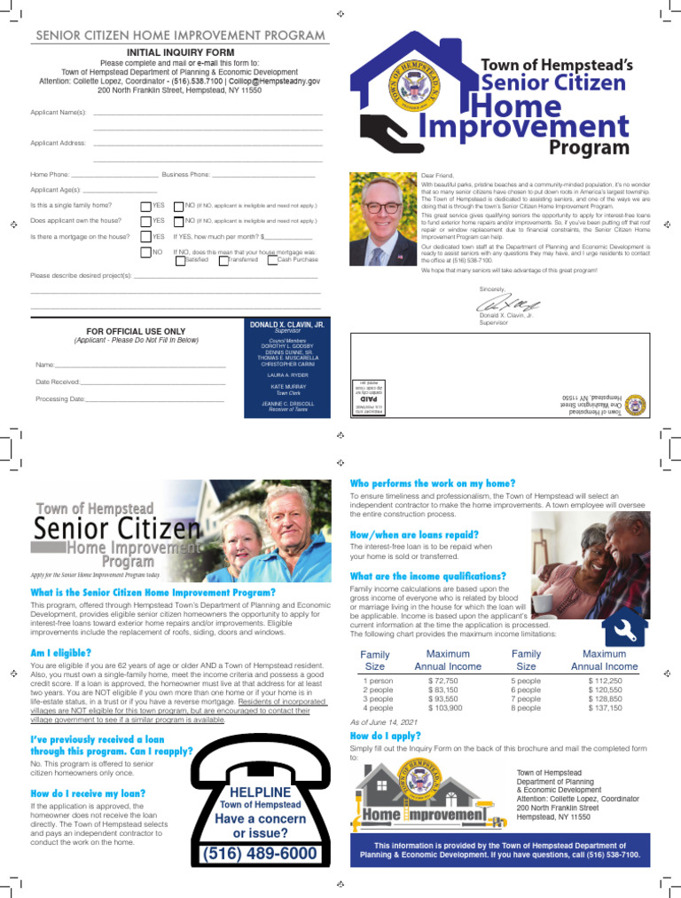 Hempstead Senior Home Improvement Loans | PDF | Loans | Personal Finance
