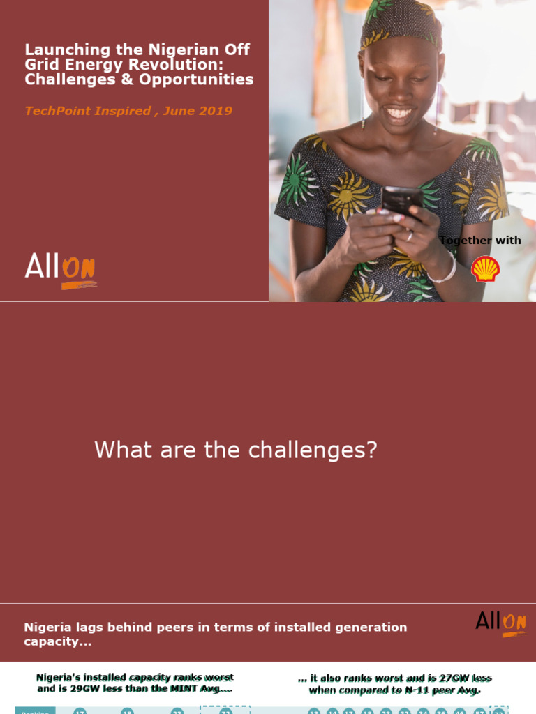 Off Grid Energy Challenges and Opportunities | PDF | Off The Grid ...