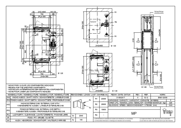 Ejemplo Ascensor Heroismo - 2 | PDF