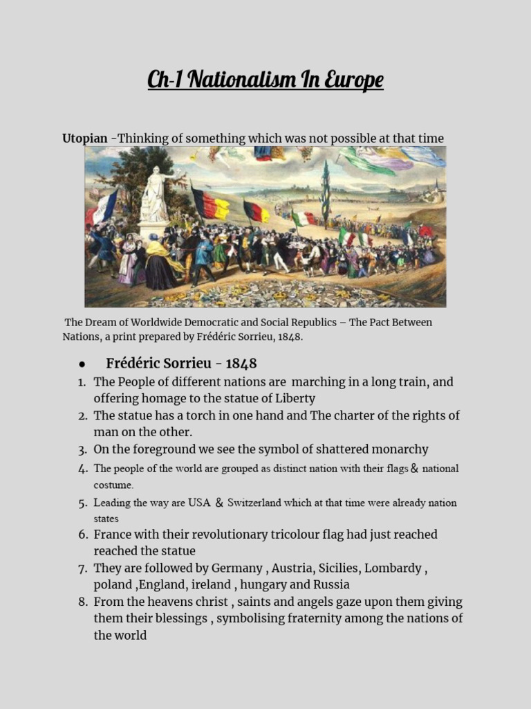 Nationalism in Europe | PDF