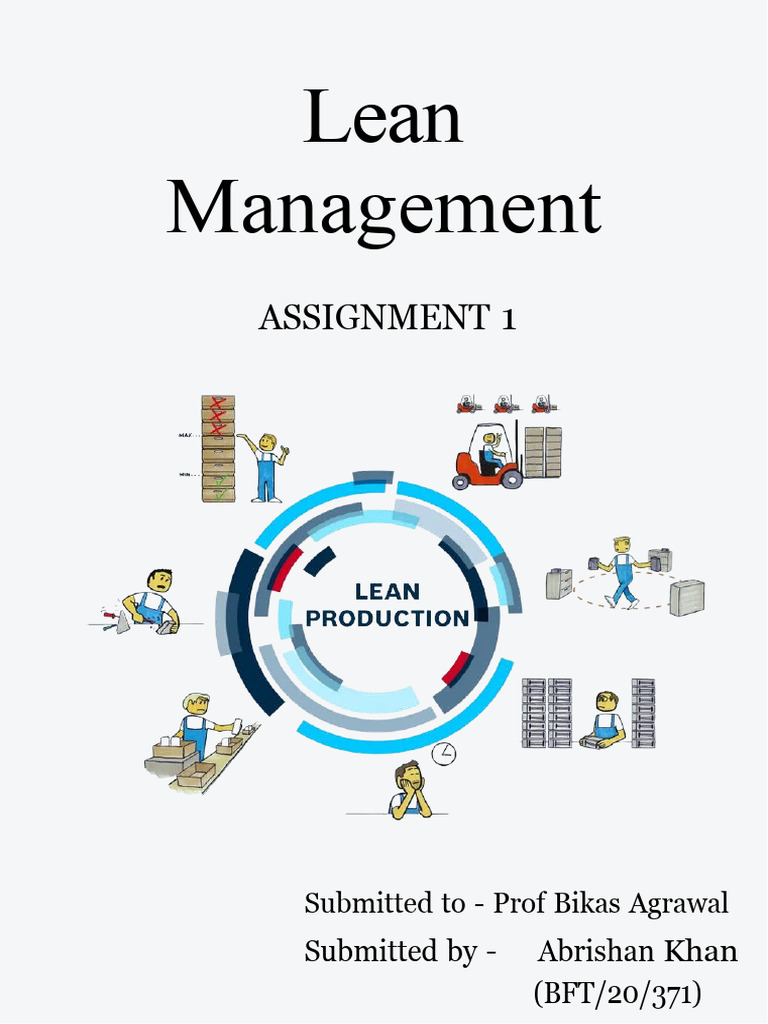 Assignment 1 Lean | PDF | Lean Manufacturing | Textiles