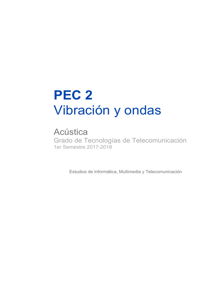 PEC2 Enunciado CAST | PDF