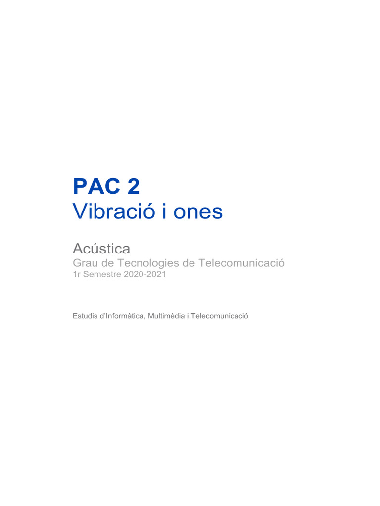 PAC2 Enunciat | PDF
