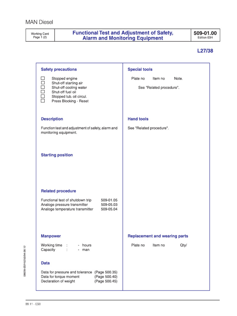 Functional & Safety Test | PDF