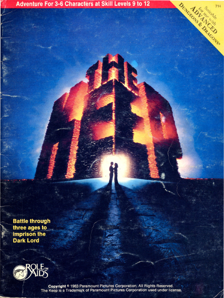 Role Aids 714 The Keep | PDF