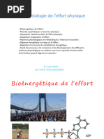 Filières Énergétiques et Physiologie de l'Effort | PDF | Sciences et mathématiques
