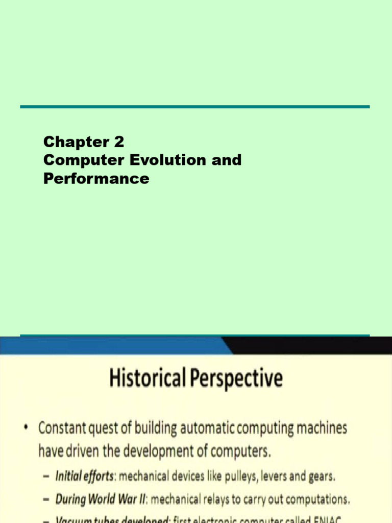 02_Computer Evolution and Performance | PDF