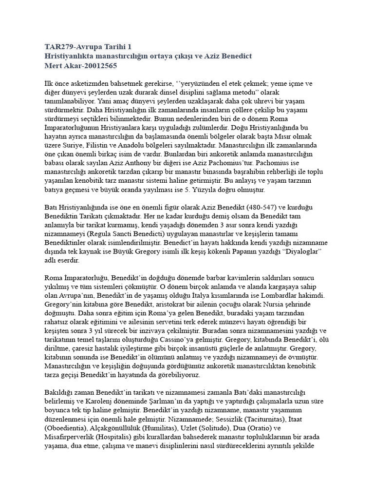 Benedikt | PDF
