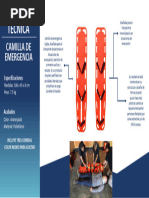 Camilla Rigida de Emergencia e Inmovilizador | PDF