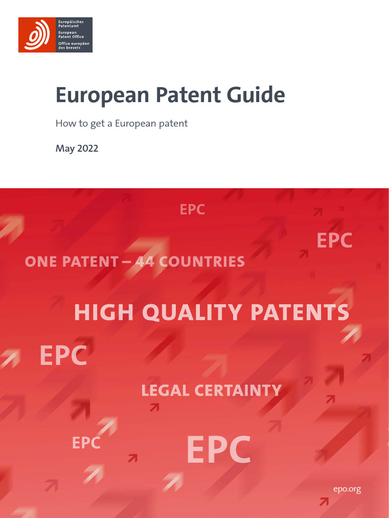 How To Get A European Patent 2022 en | PDF | Patent | Prior Art