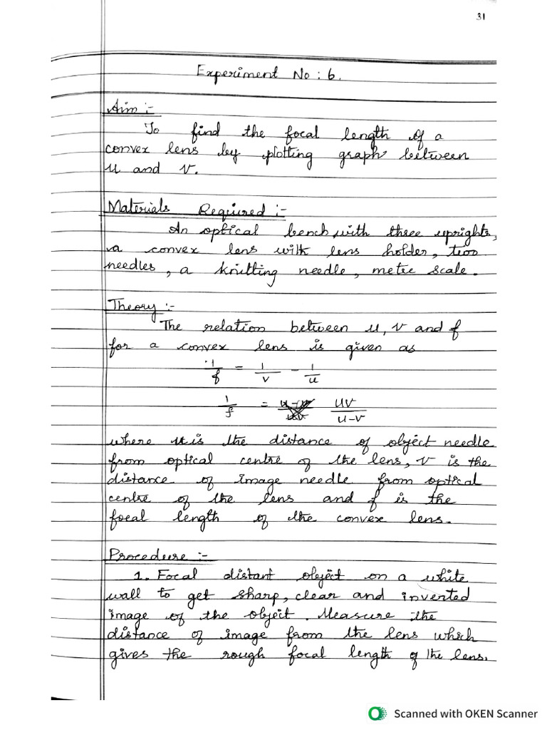 12 Phy Practical 6 | PDF