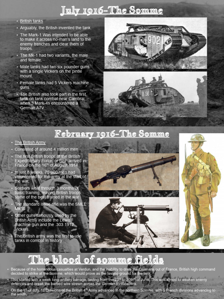 Somme | PDF | Battle Of The Somme | Battles Of The European Theatre ...