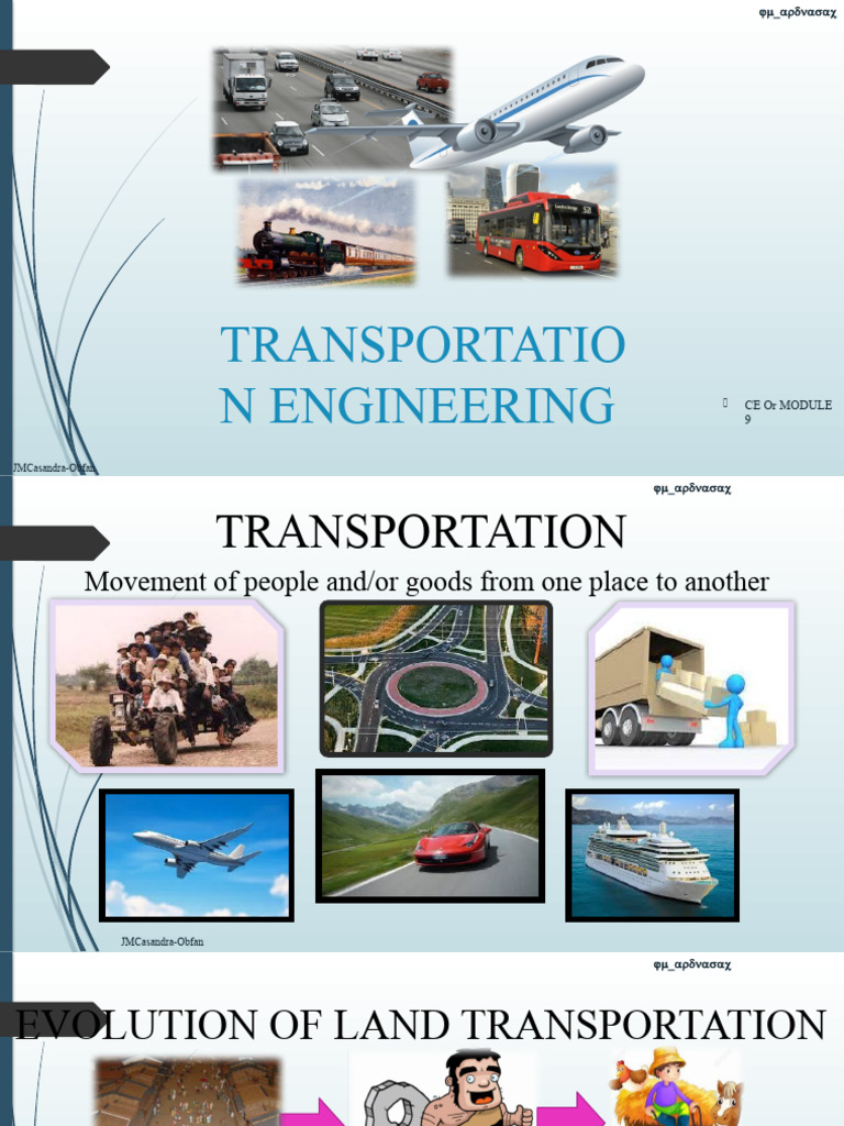 9 Transportation Engineering | PDF | Traffic | Intersection (Road)