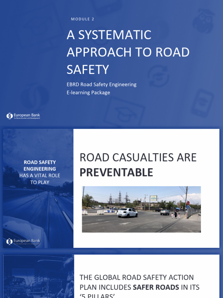 Road Safety Engineering E-learning Guide | PDF | Traffic Collision | Road Traffic Safety