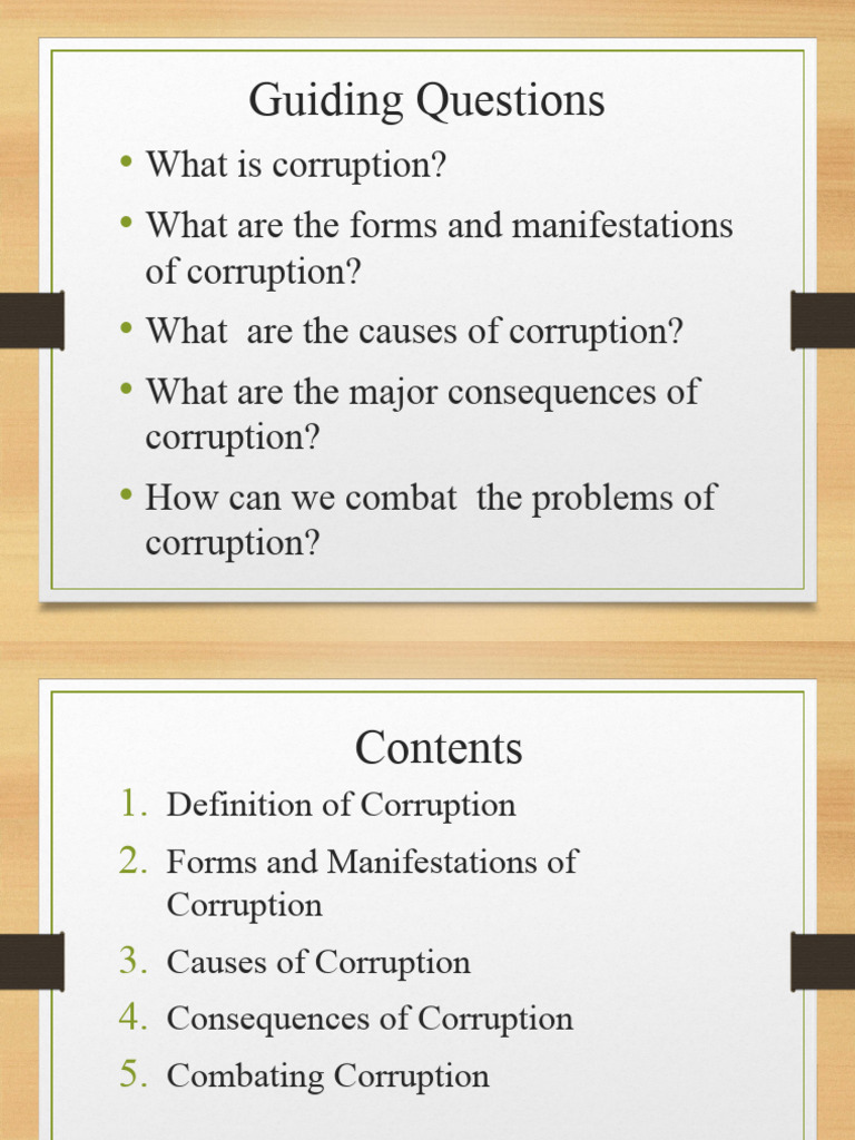 Unit 5 Corruption | PDF | Political Corruption | Corruption