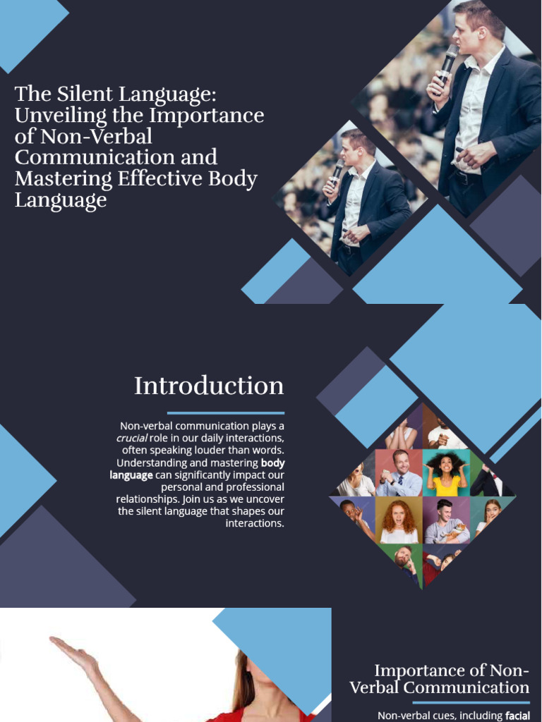 Wepik The Silent Language Unveiling The Importance of Non Verbal Communication and Mastering ...
