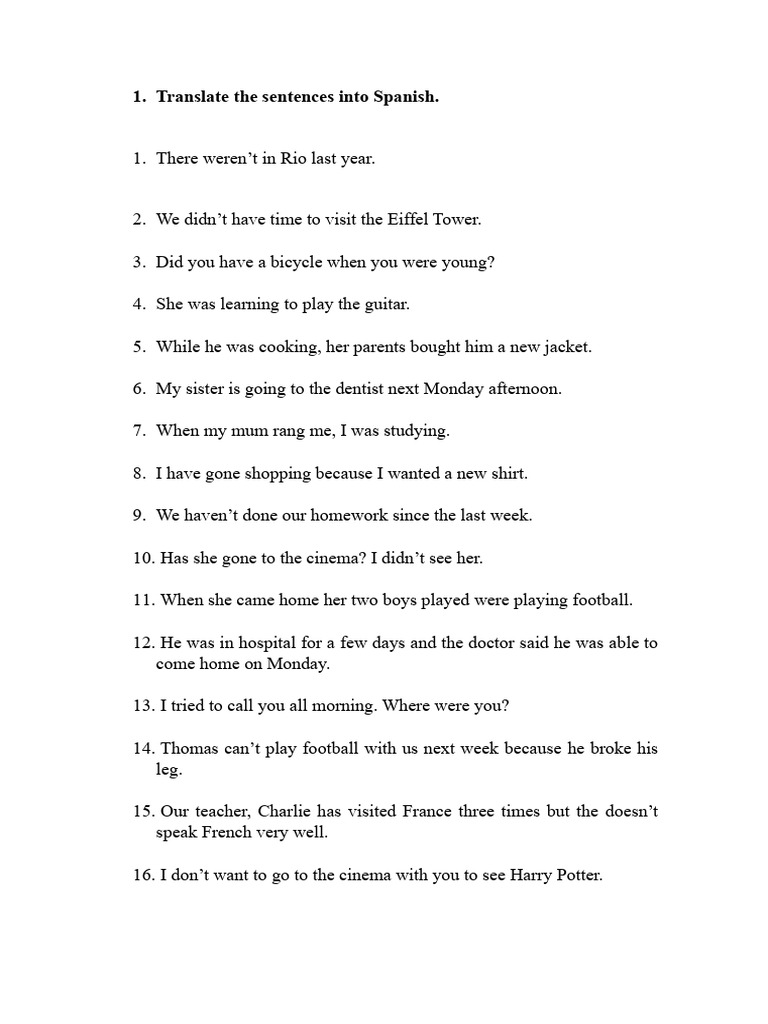 Translation of Sentences | PDF | Mystery, Thriller & Crime Fiction