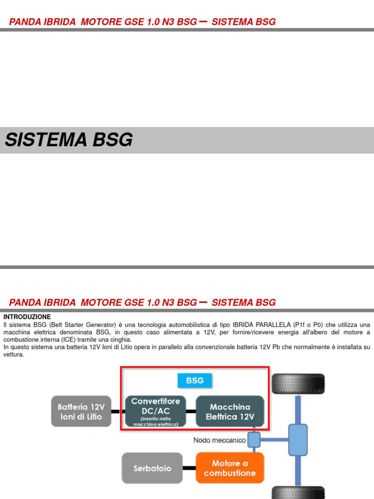 Manuale Panda BSG | PDF