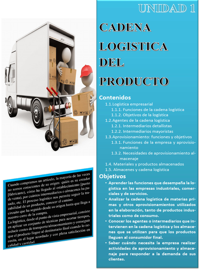 Tema 1. - Cadena Logística Del Producto | PDF | Logística | Business