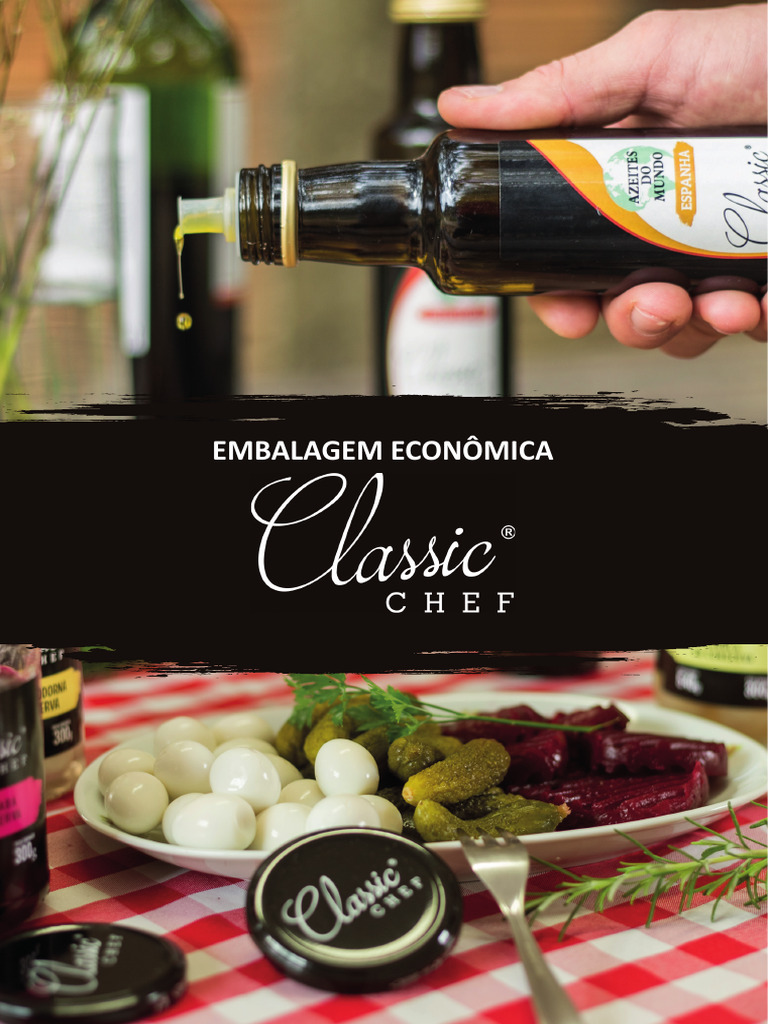 Catálogo Embalagem Econômica Classic Chef | PDF | Alimentos | Comidas e bebidas
