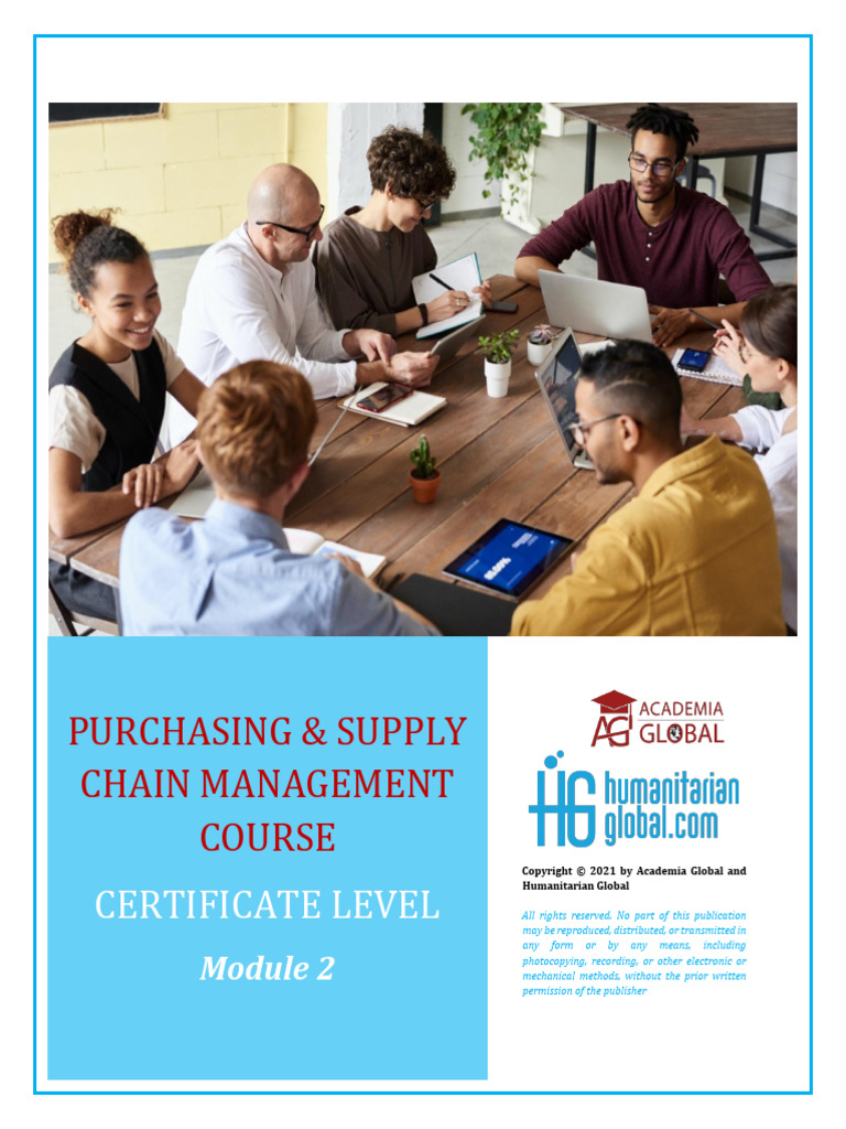 Certificate in PSCM Module 2 Training Guide | PDF | Negotiation | Procurement
