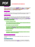 Federal Rules of Evidence Flowchart | PDF | Hearsay | Witness