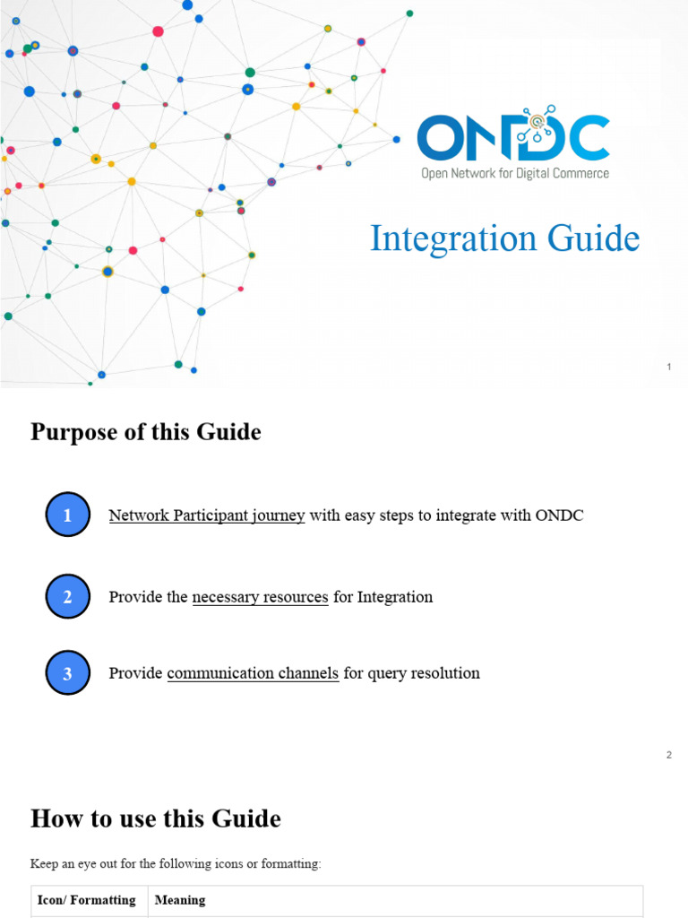 ONDC Integration Guide-3 | PDF | Sales | Business
