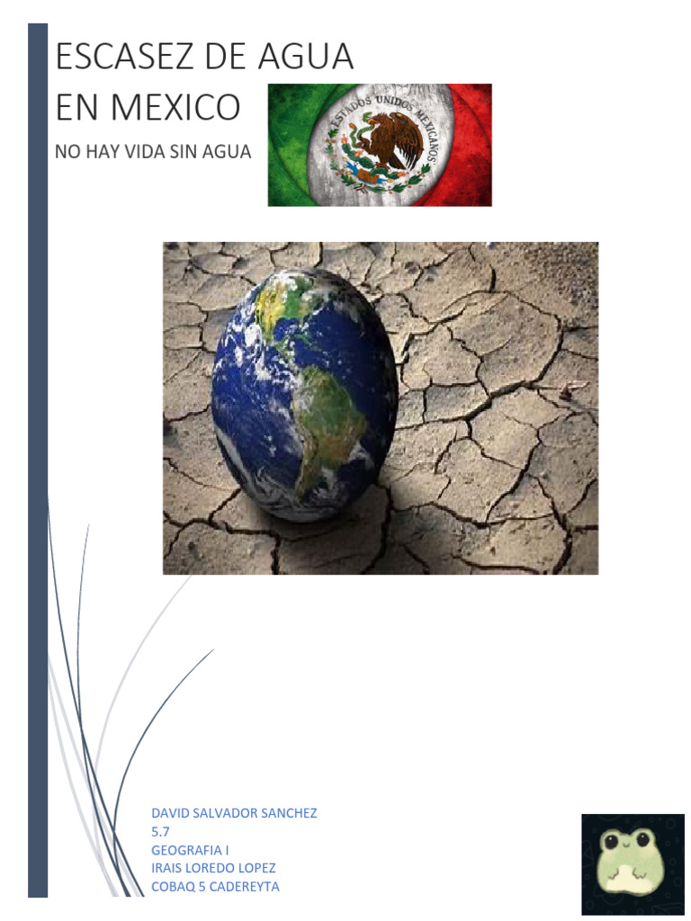 La Escasez de Agua en México | PDF