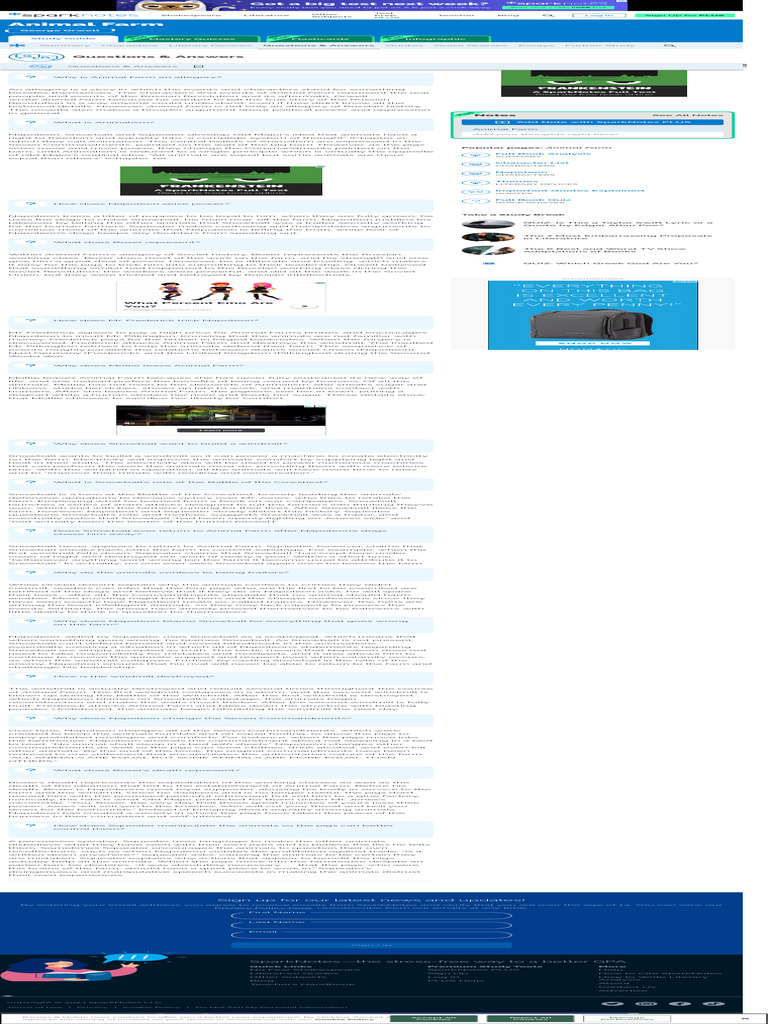 Animal Farm Questions & Answers SparkNotes | PDF