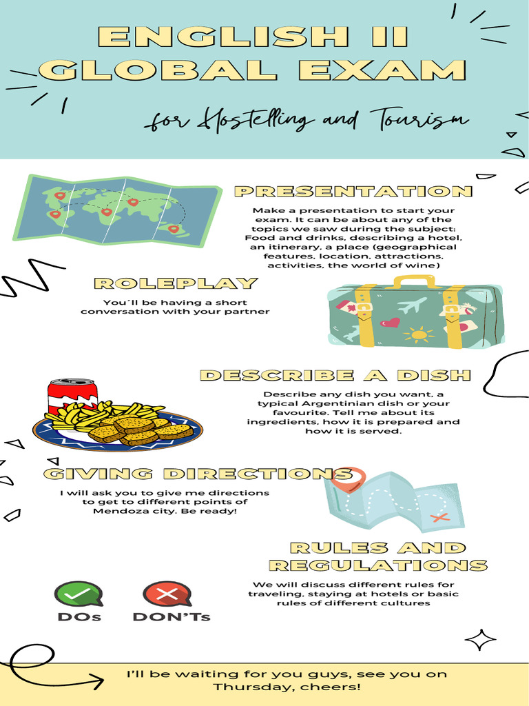 English II Global Exam Overview | PDF