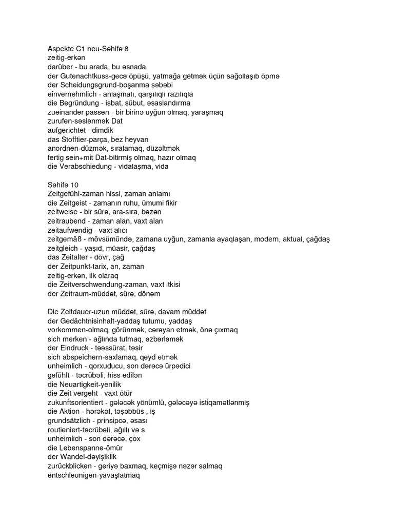 Aspekte C1 | PDF
