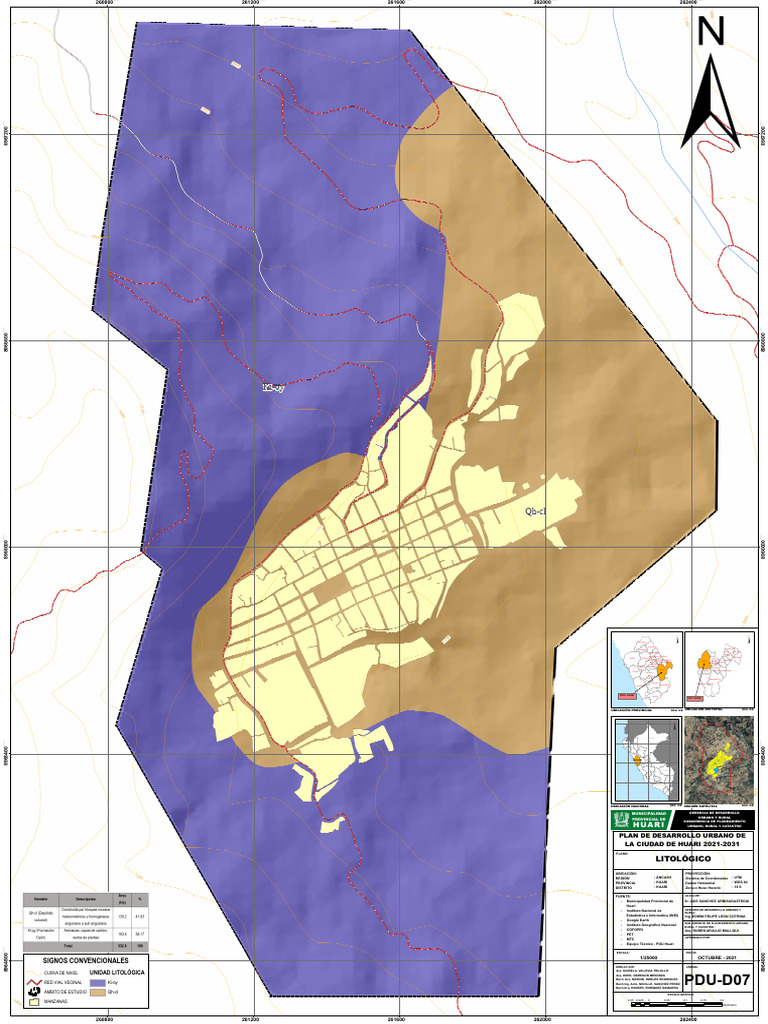 Pdu D07 Litologico | PDF