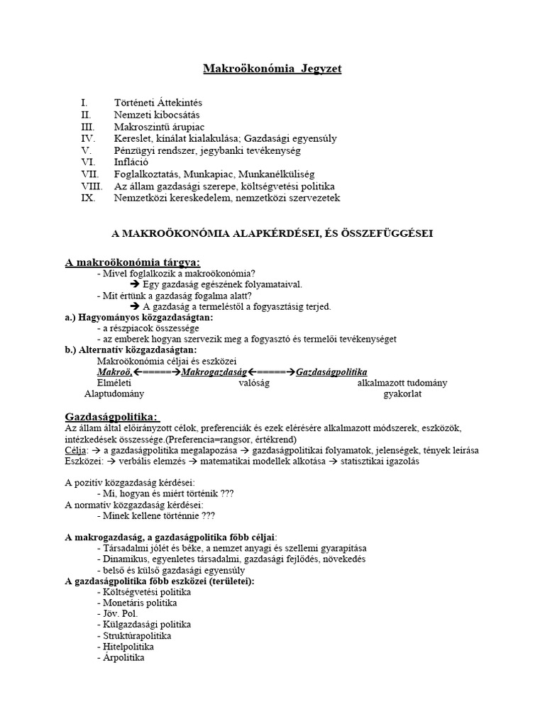 Makrookonomia | PDF